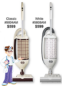 Sebo Felix Upright Canister Vacuum 9807AM Black